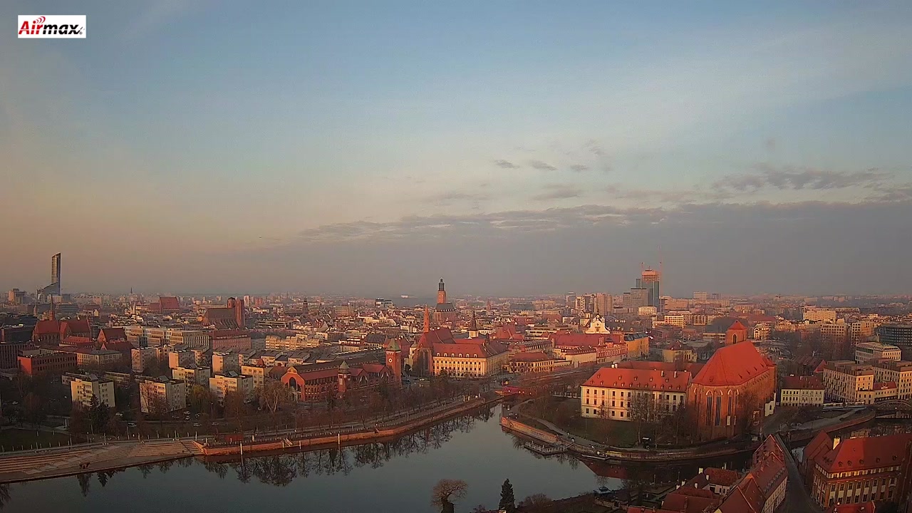 Kamera na żywo - Wrocław Panorama Miasta | LookCam
