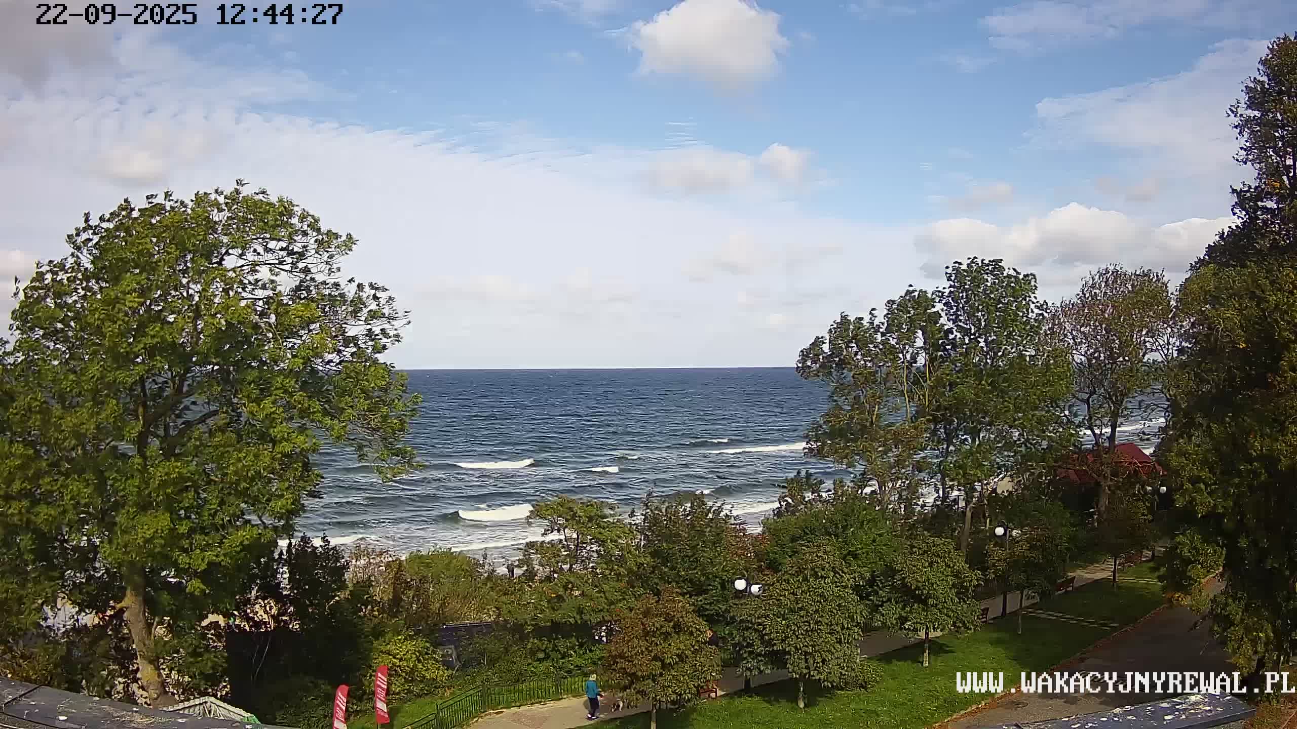 Kamera na żywo - Rewal Plaża | LookCam